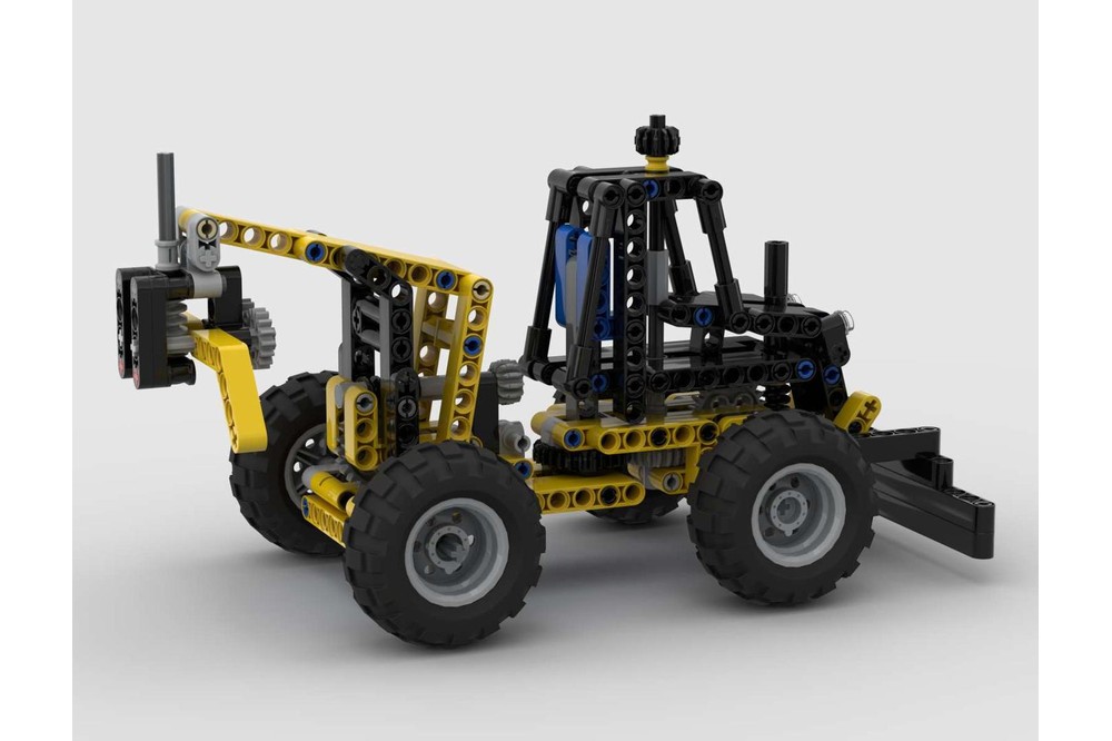 LEGO MOC Mini Skidder by thirdwigg | Rebrickable - Build with LEGO