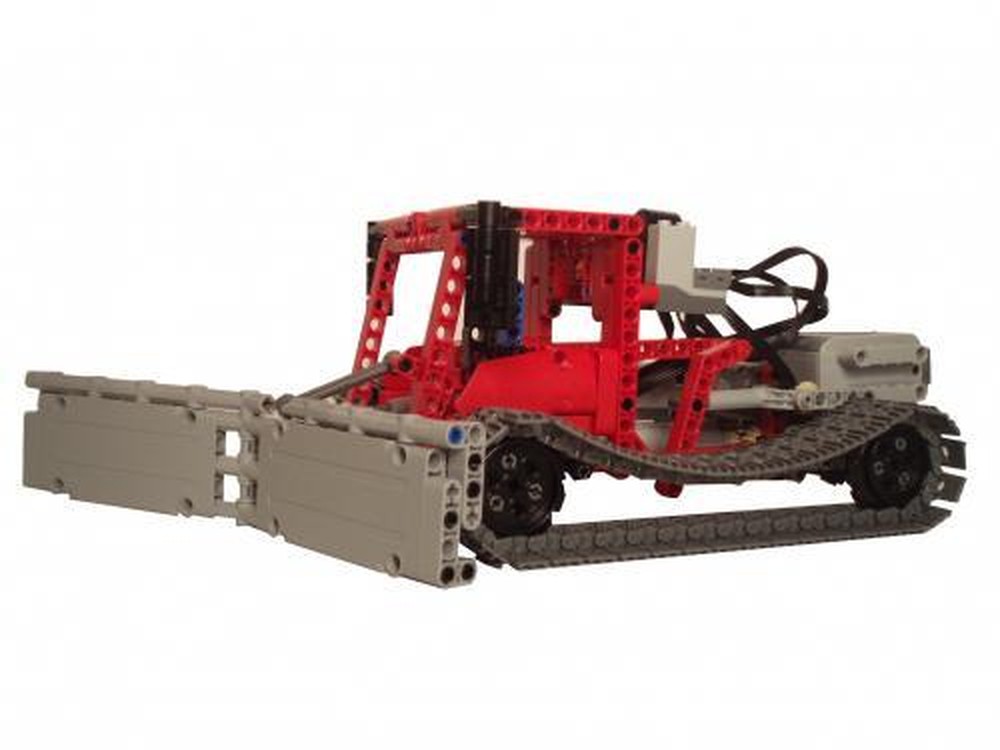 LEGO MOC Lego Tracked Snowplow by Driva00sCreations | Rebrickable ...