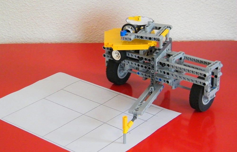 LEGO MOC Orthogonal Planimeter by Nico71 | Rebrickable - Build with LEGO