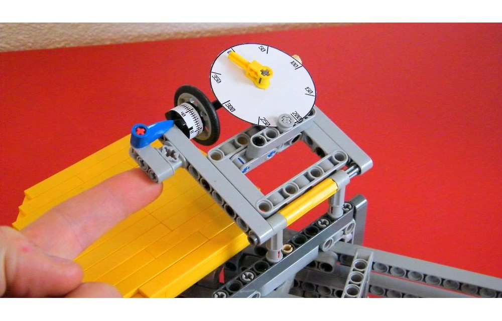 LEGO MOC Orthogonal Planimeter by Nico71 | Rebrickable - Build with LEGO