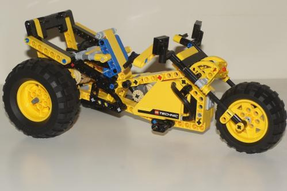 LEGO MOC Three Wheeled Chopper by jrredondo | Rebrickable - Build with LEGO