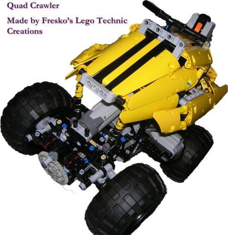 LEGO MOC Quad Crawler by Fresko | Rebrickable - Build with LEGO