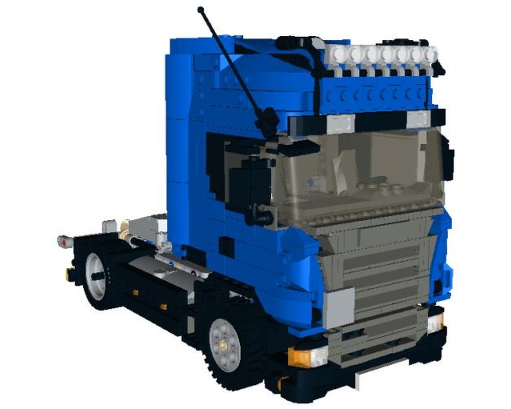 LEGO MOC Scania R 4x2 Topline by LasseD | Rebrickable - Build with LEGO