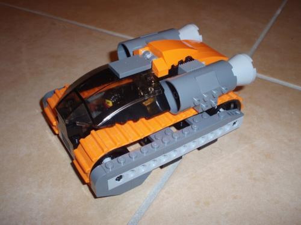 LEGO MOC Orange Tank by msx | Rebrickable - Build with LEGO