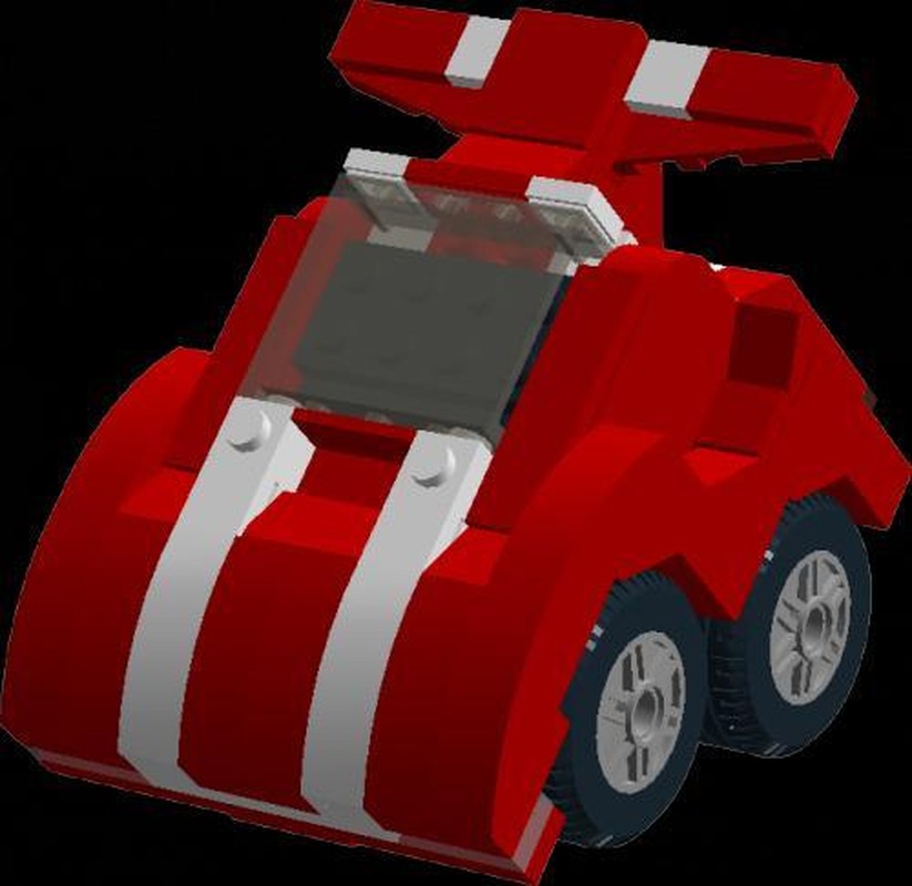 LEGO MOC MicroCar by Wolf01 | Rebrickable - Build with LEGO