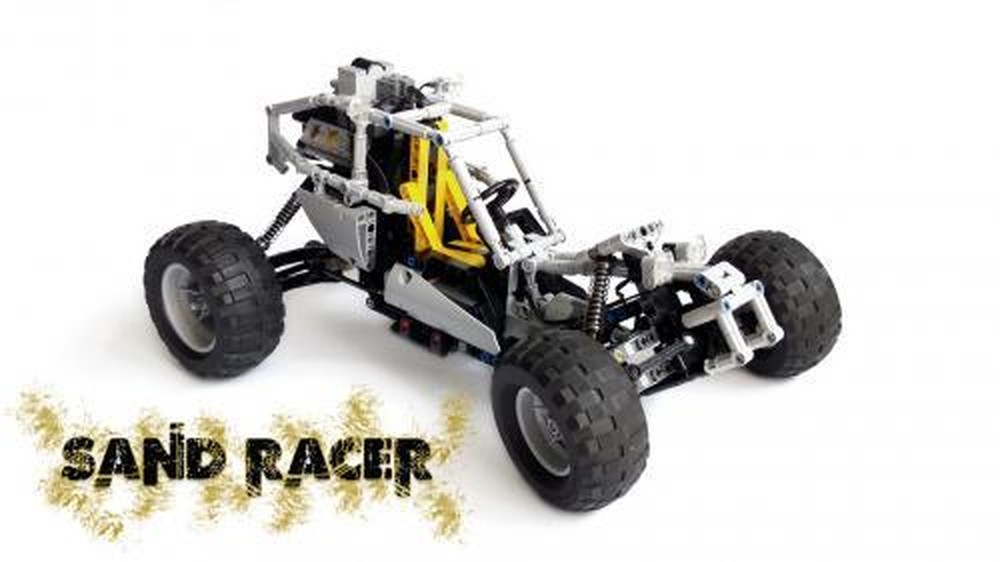 LEGO MOC Sand Racer - buggy by kub0slaw | Rebrickable - Build with LEGO