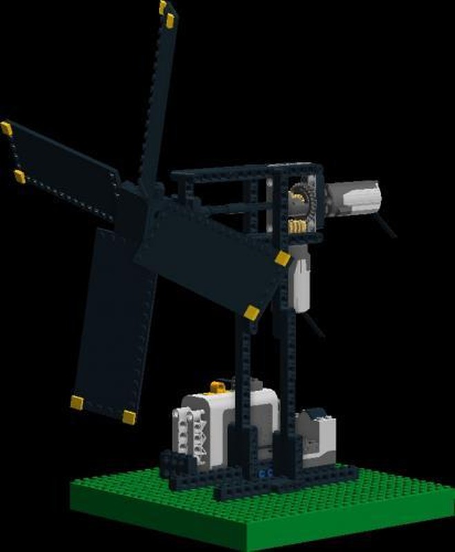 LEGO MOC Ventilator by makrialos | Rebrickable - Build with LEGO