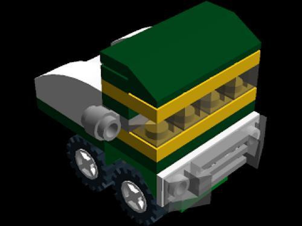 LEGO MOC Mini Dump Truck by dracoverde | Rebrickable - Build with LEGO
