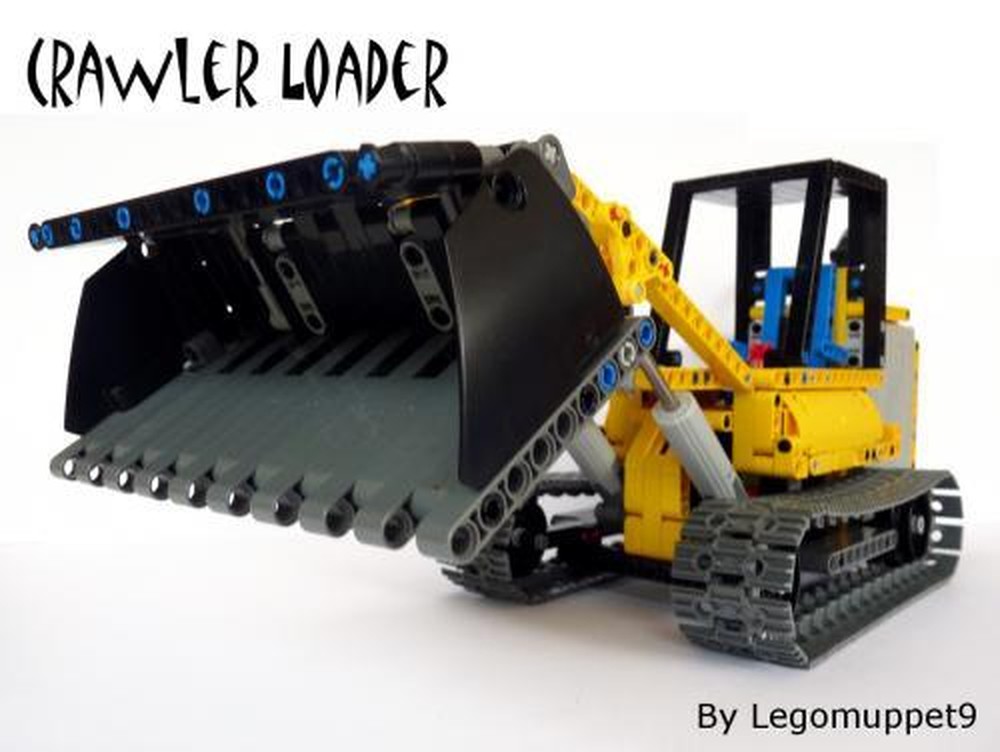 LEGO MOC Crawler Loader by legomuppet9 | Rebrickable - Build with LEGO