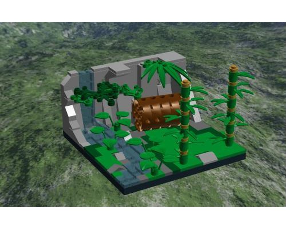 LEGO MOC Jungle with Waterfall (Companion to 30026-1) by goldenace ...