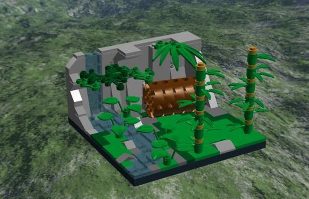 LEGO MOC Jungle with Waterfall (Companion to 30026-1) by goldenace ...