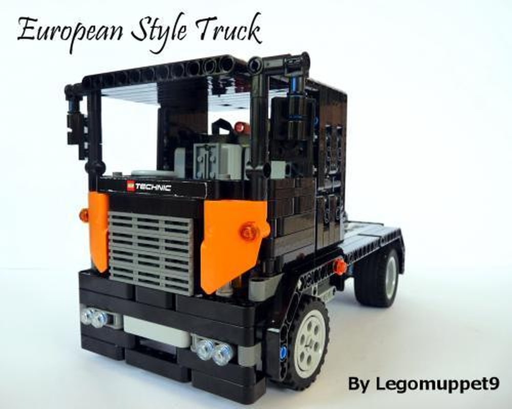 LEGO MOC European Style Truck by legomuppet9 | Rebrickable - Build with ...