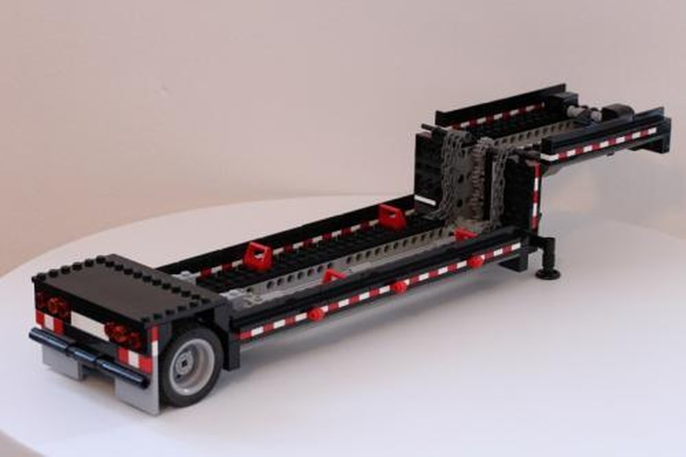 LEGO MOC Trailer for helicopter ground transport by LasseD ...