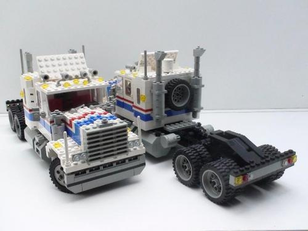 LEGO MOC Highway Rig with automatic coupling mechanism by LasseD ...