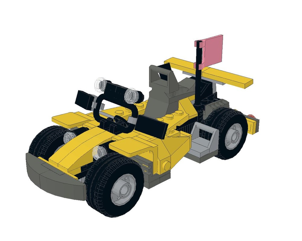LEGO MOC Seashore Spanner Beach Buggy by LegoNat | Rebrickable - Build ...