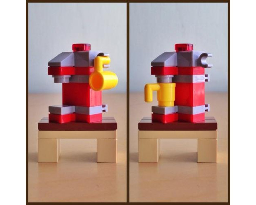 LEGO MOC Coffee Maker by OscarWRG | Rebrickable - Build with LEGO