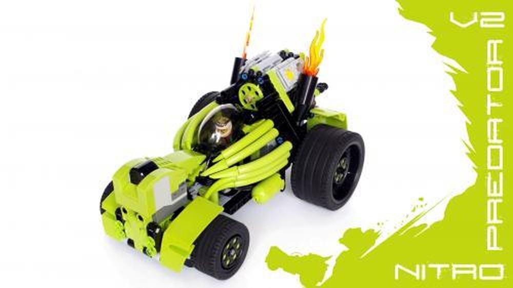 LEGO MOC Nitro Predator V2 by kub0slaw | Rebrickable - Build with LEGO
