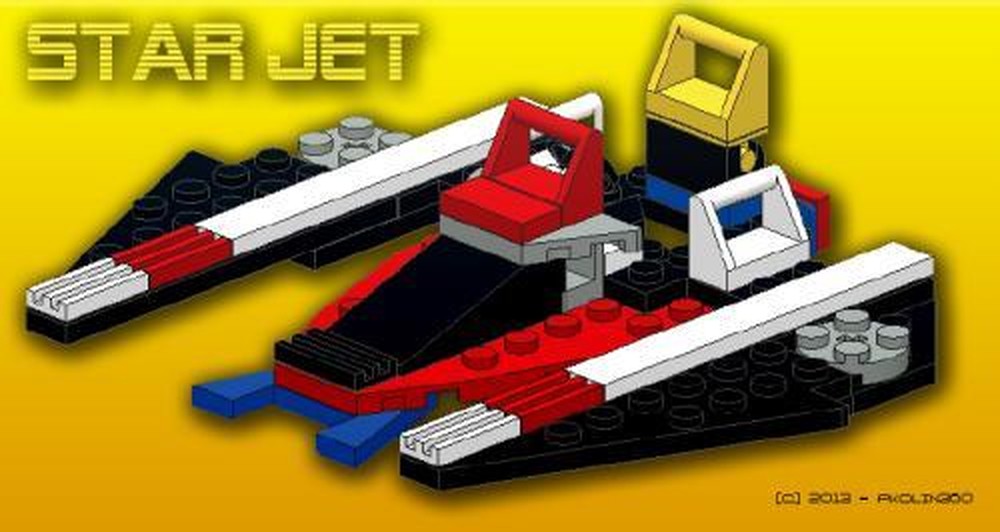 LEGO MOC Star Jet by pkolin360 | Rebrickable - Build with LEGO