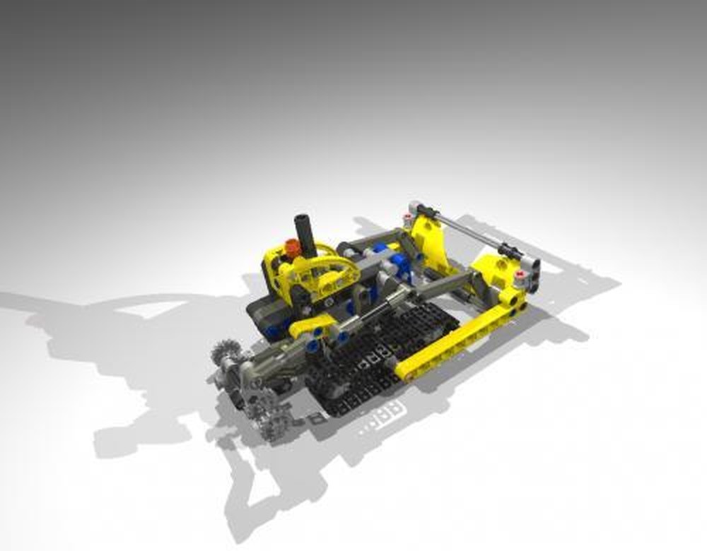 LEGO MOC Mini-Bulldozer by alter-lego | Rebrickable - Build with LEGO
