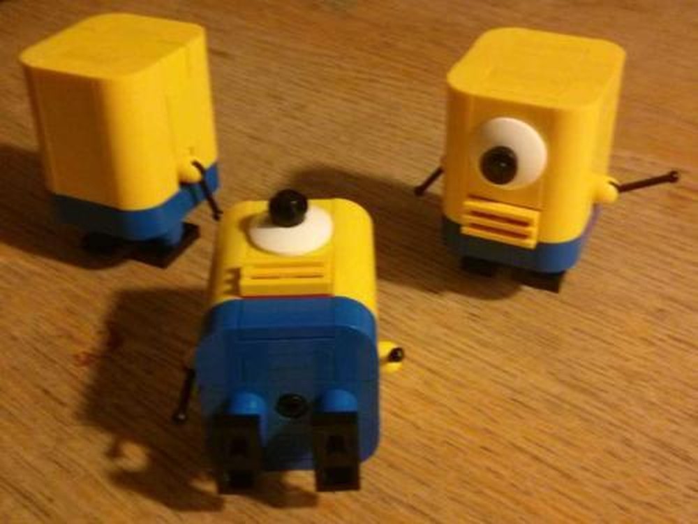 LEGO MOC Despicable Me minion by ethikka | Rebrickable - Build with LEGO