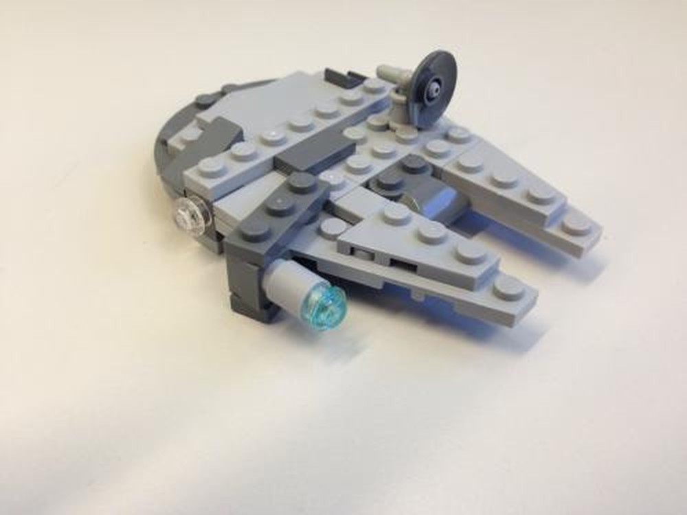 Lego Moc Mini Millenium Falcon By Conv Cmanyall Rebrickable Build