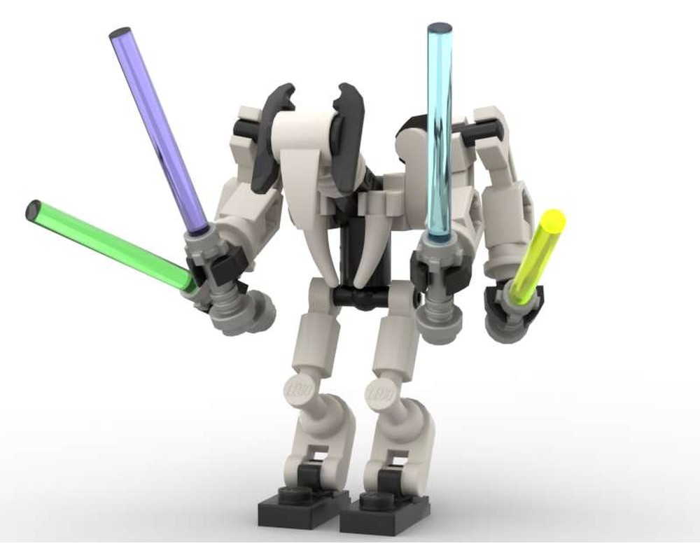 LEGO MOC General Grievous by meregt | Rebrickable - Build with LEGO