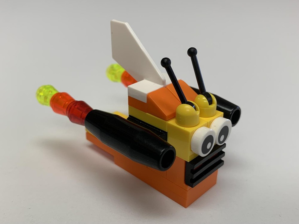 LEGO MOC Small Engine Jet Snail by TurboRatRods | Rebrickable - Build ...