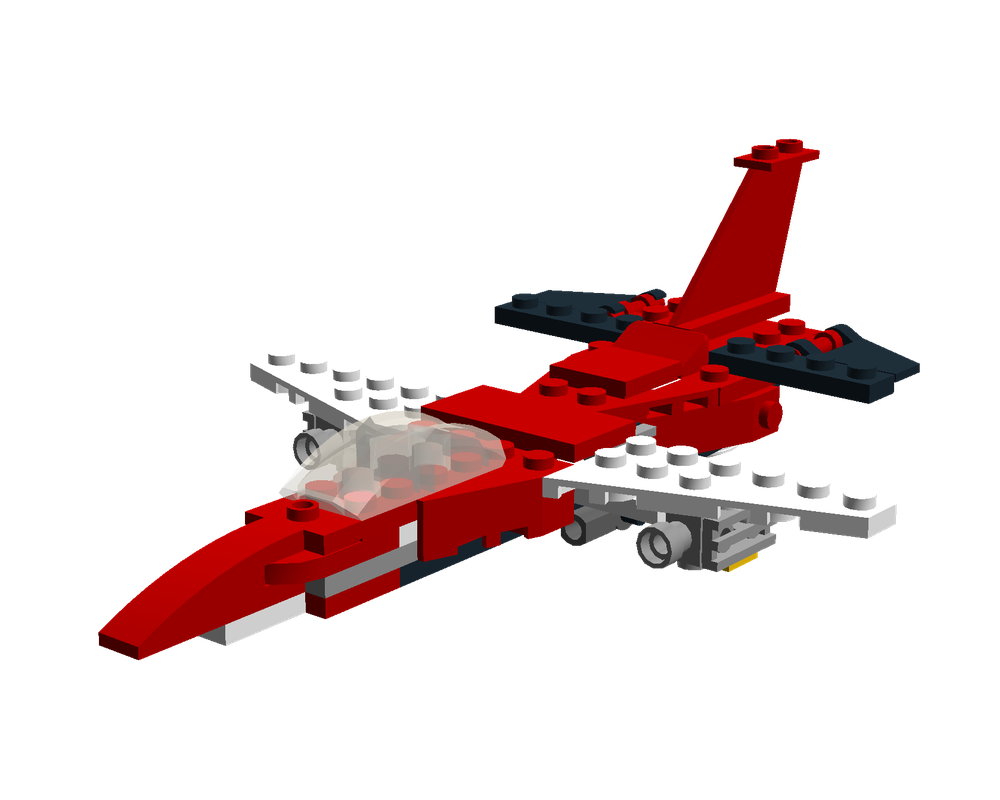 LEGO MOC 31057 F-16 by TeagueO | Rebrickable - Build with LEGO