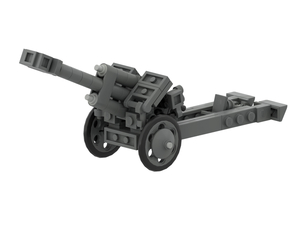 LEGO MOC 152mm Howitzer M1943 (D-1) by BrawnGP94 | Rebrickable - Build ...