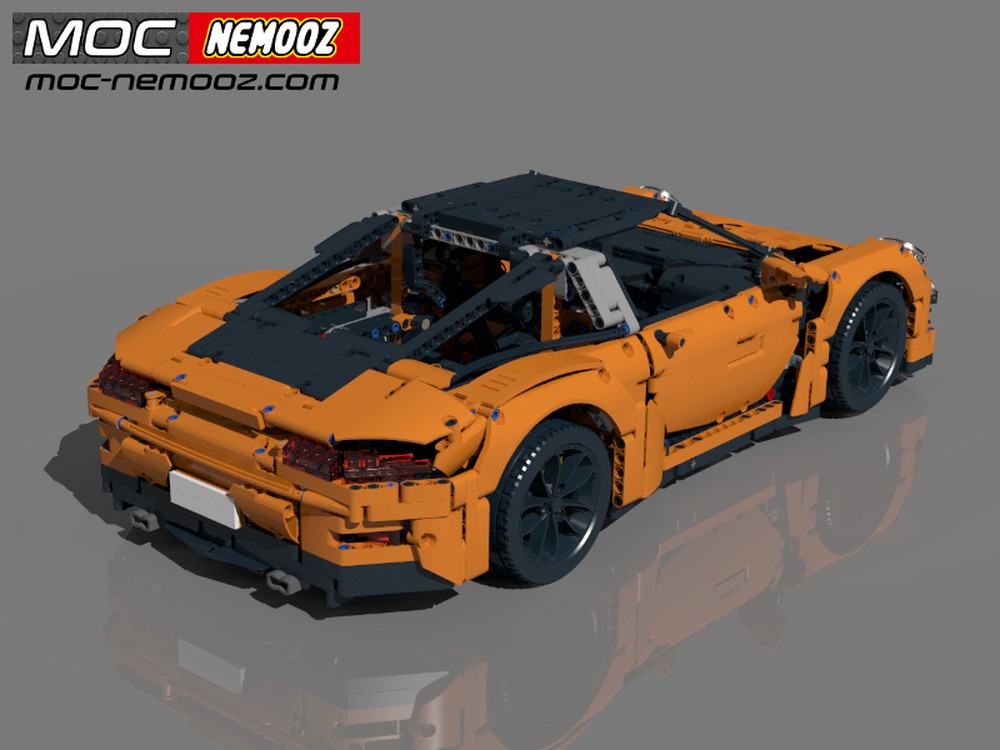 Lego Moc Porsche 911 Targa By Moc Nemooz Rebrickable Build With Lego