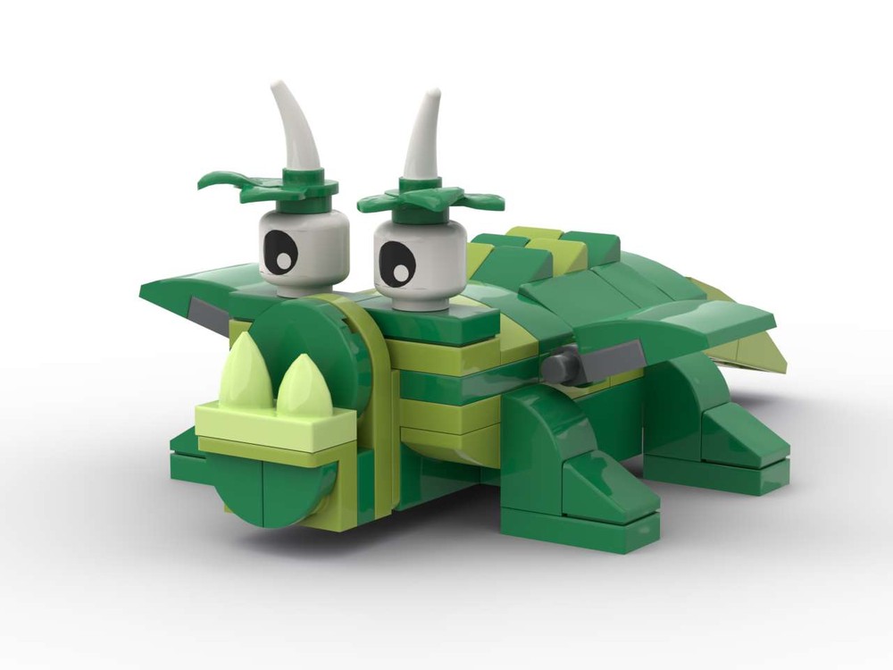 LEGO MOC Glorp Dragon by LegoFever | Rebrickable - Build with LEGO