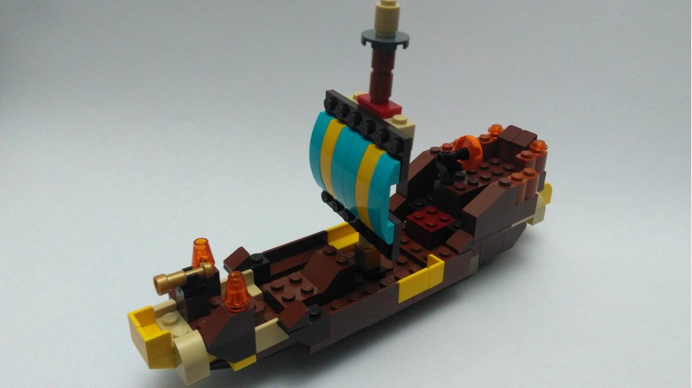LEGO MOC Sailing Ship by Saitodepaula | Rebrickable - Build with LEGO