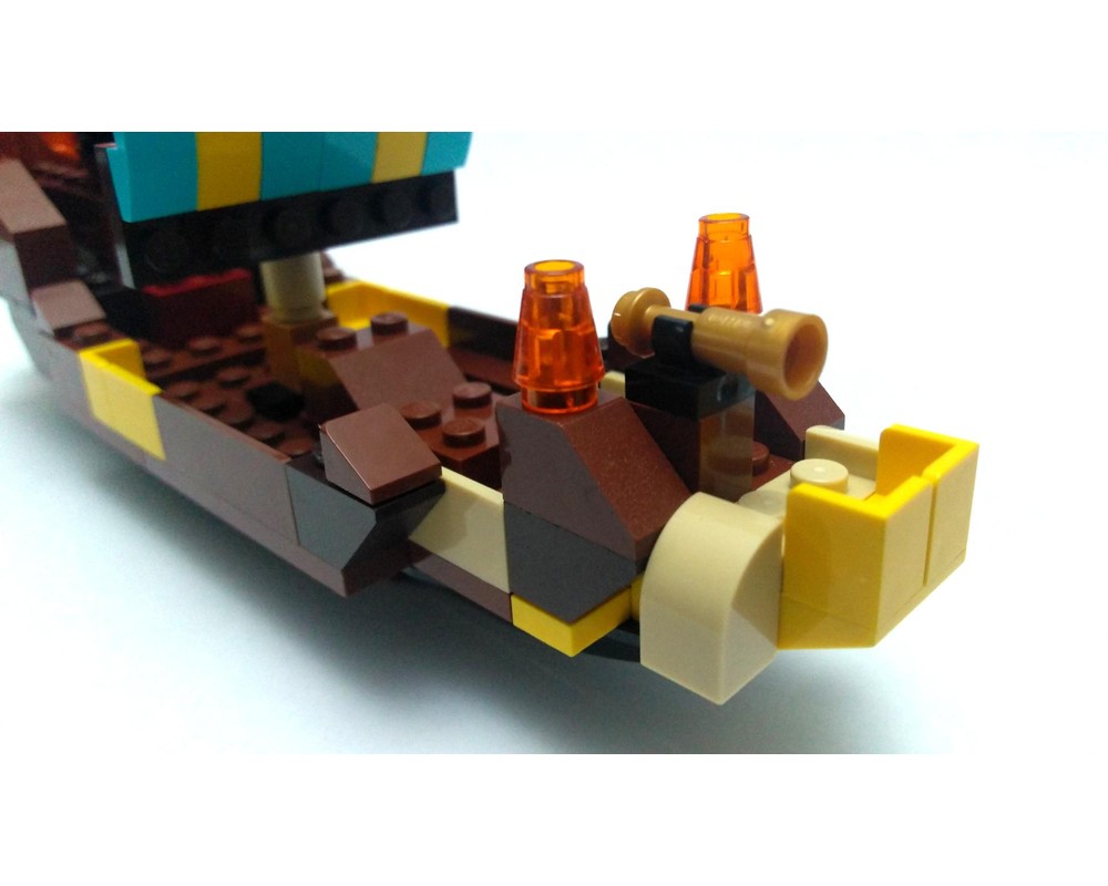 LEGO MOC Sailing Ship by Saitodepaula | Rebrickable - Build with LEGO