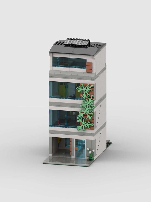 LEGO MOC Family house modular by MadWaxBE | Rebrickable - Build with LEGO