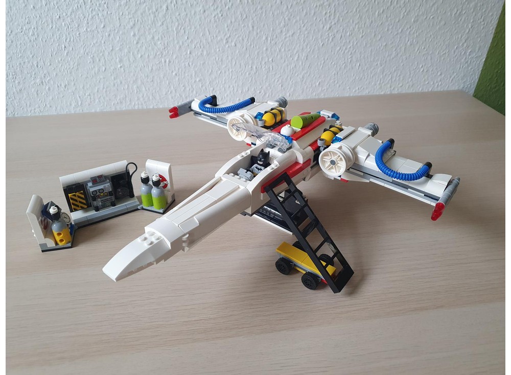 LEGO MOC 10274-1 ECTO Wing Starfighter by emil_mu | Rebrickable - Build ...