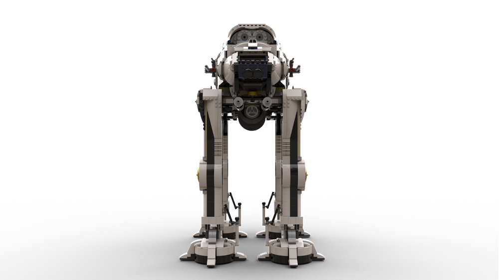 Lego Moc Space Force Lunar Walker At At Inspired Vehicle By