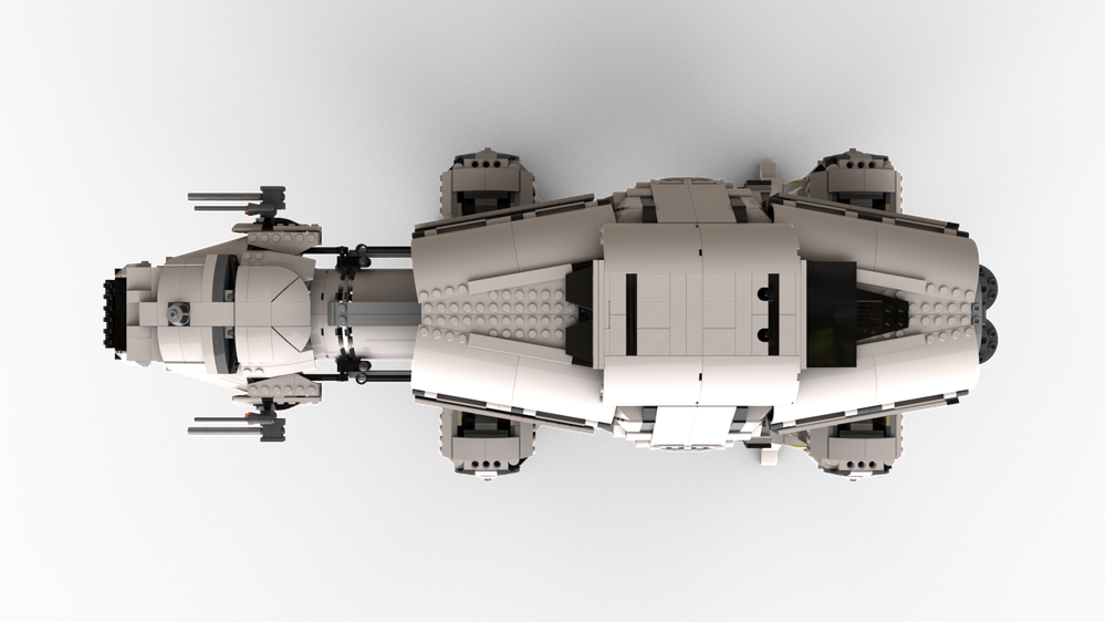 Lego Moc Space Force Lunar Walker At At Inspired Vehicle By