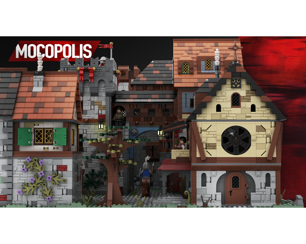 LEGO MOC MEDIEVAL ROYAL VILLAGE by MOCOPOLIS | Rebrickable - Build with ...