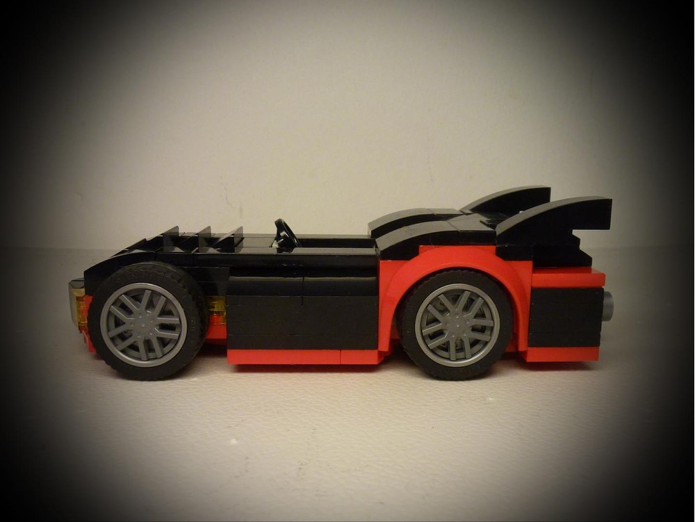 LEGO MOC 75881 Batmobile 1966 Style by perbonde | Rebrickable - Build ...