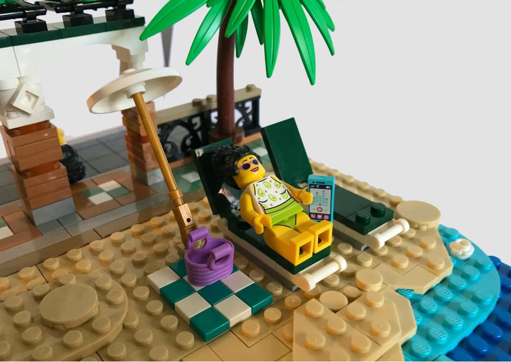LEGO MOC Boutique Beach Modular by BrickType | Rebrickable - Build with ...