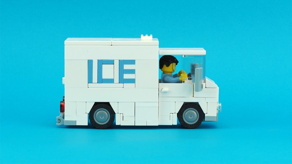 LEGO MOC-10025 Ice Delivery Truck by De_Marco | Rebrickable - Build ...