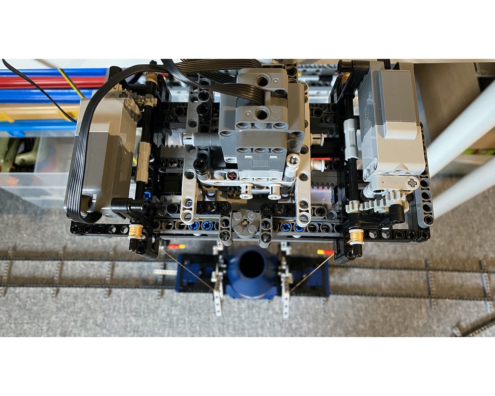 LEGO MOC Technic Trains: Lift & Rotate Machine for Hot Metal Ladle ...