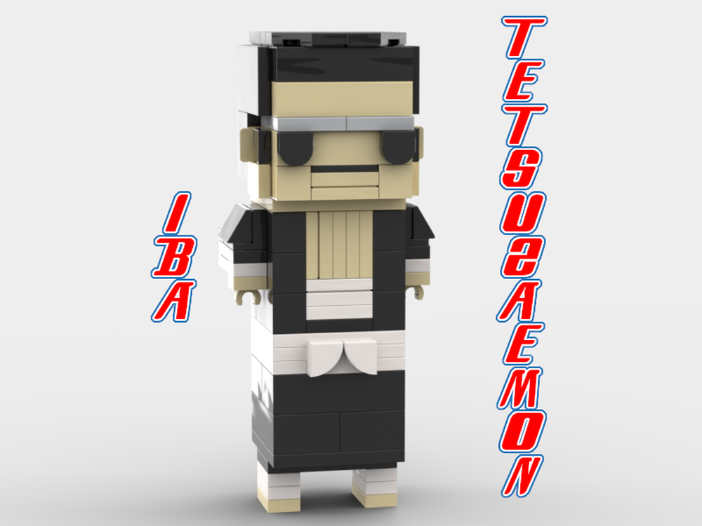 LEGO MOC Iba Tetsuzaemon - Bleach | Brickheadz by bleachheadz ...