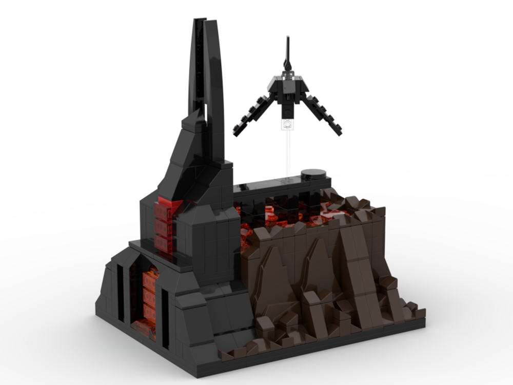 LEGO MOC Micro Vader Castle by Jedi Plb | Rebrickable - Build with LEGO