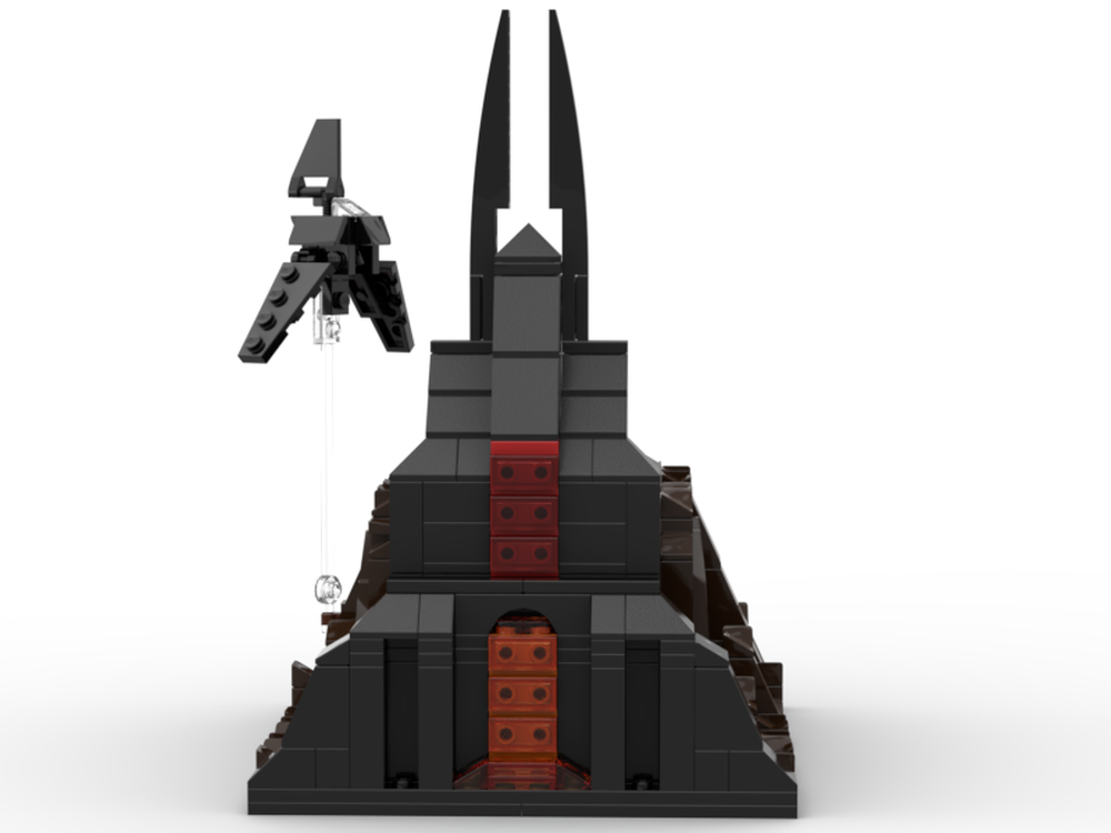 Lego Moc Micro Vader Castle By Jedi Plb Rebrickable Build With Lego