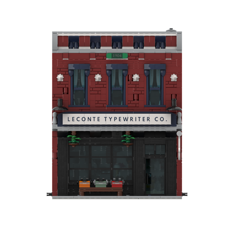 LEGO MOC LeConte Typewiter Company Building (UPDATED FILE) by ...