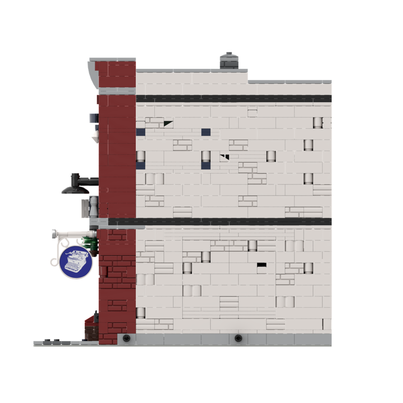 LEGO MOC LeConte Typewiter Company Building (UPDATED FILE) by ...