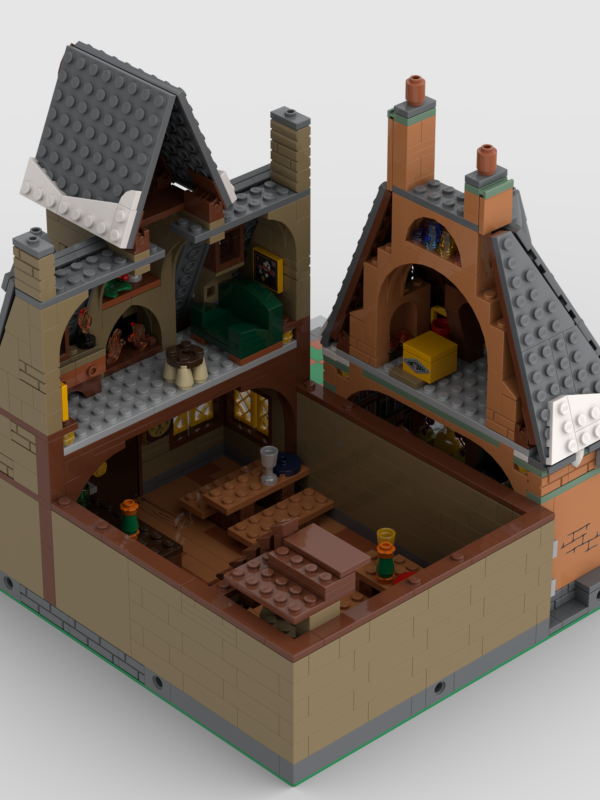 LEGO MOC Hogsmeade Village Modular by KTBrickworks | Rebrickable - Build with LEGO