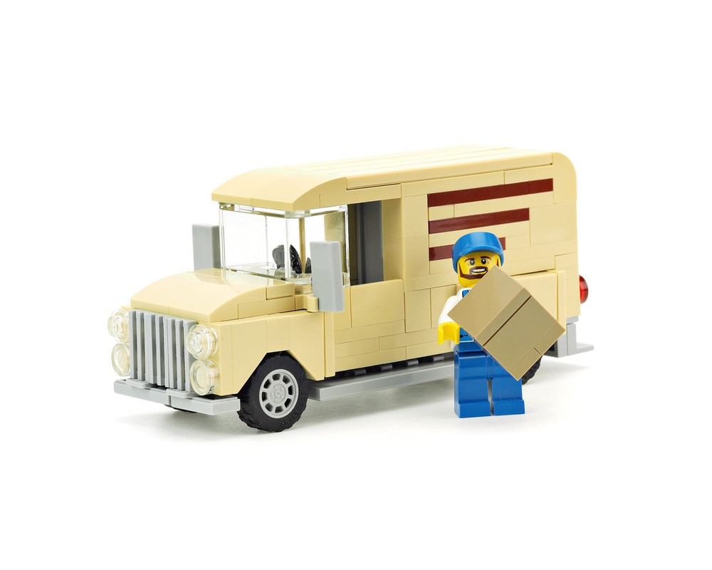 LEGO MOC-10036 Mail Van (Town > Classic Town > Post Office 2017 ...