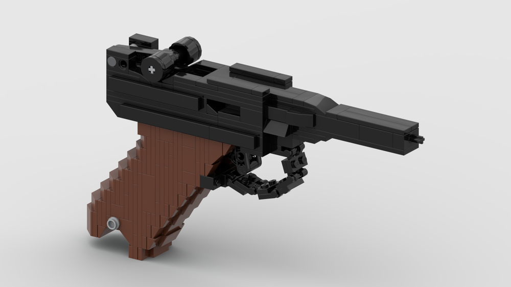 LEGO MOC LEGO Luger P08 Blowback Rubber Band Gun by THE_MOC_CHANNEL ...